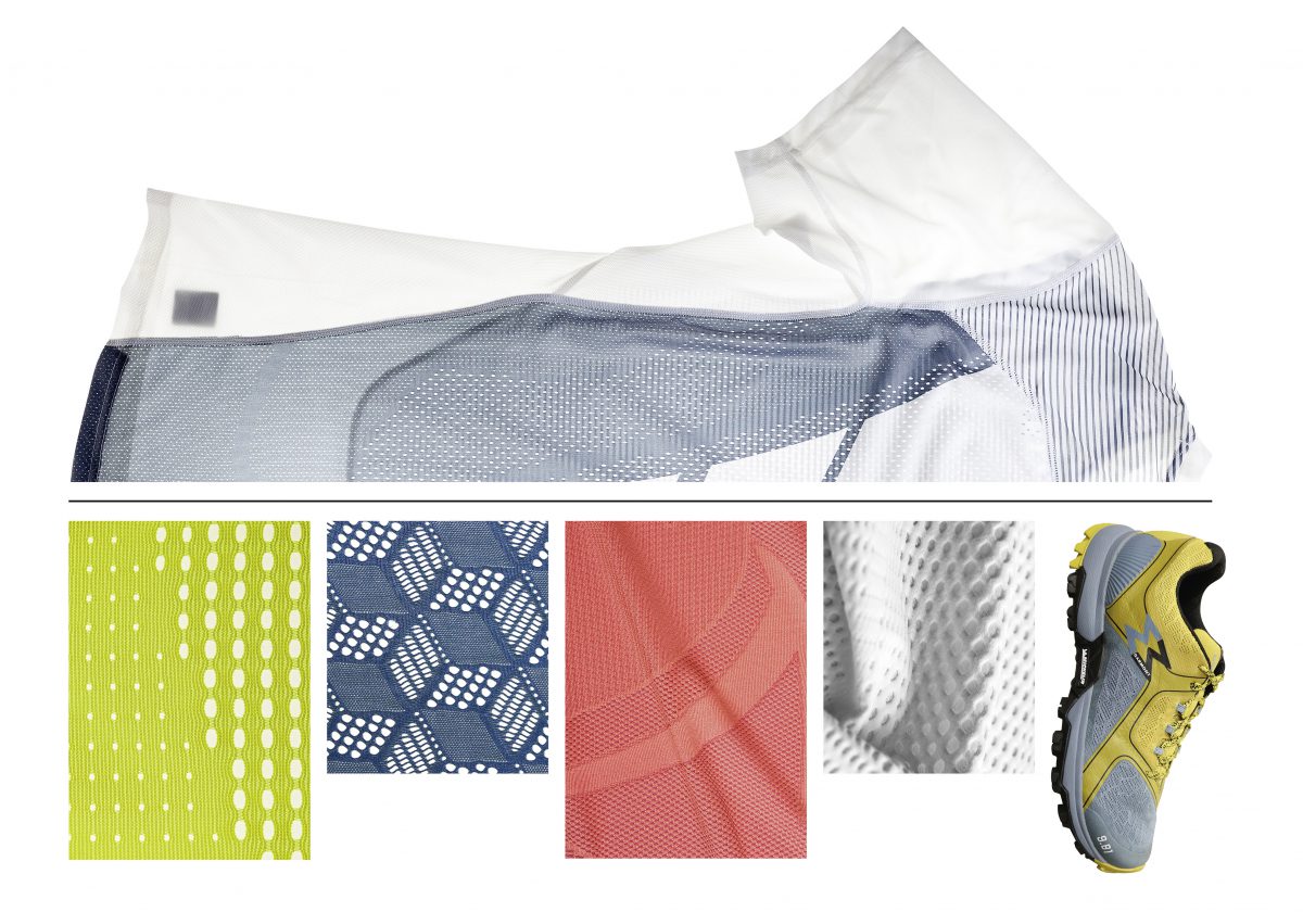 Five guide bars, countless shoe fabric patterns - E-Textile Magazine