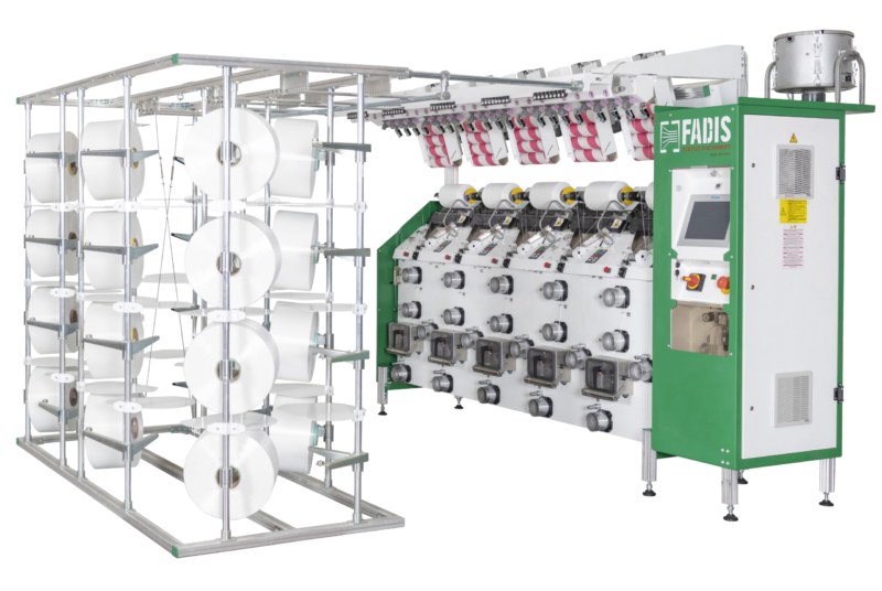 Fadis at ITM 2024 with Air Texturing Machine Sincro Multipla Aqua Jet