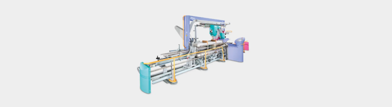 Great Interest in Stäubli's SAFIR PRO S67 Automatic Drawing-in Machine ...